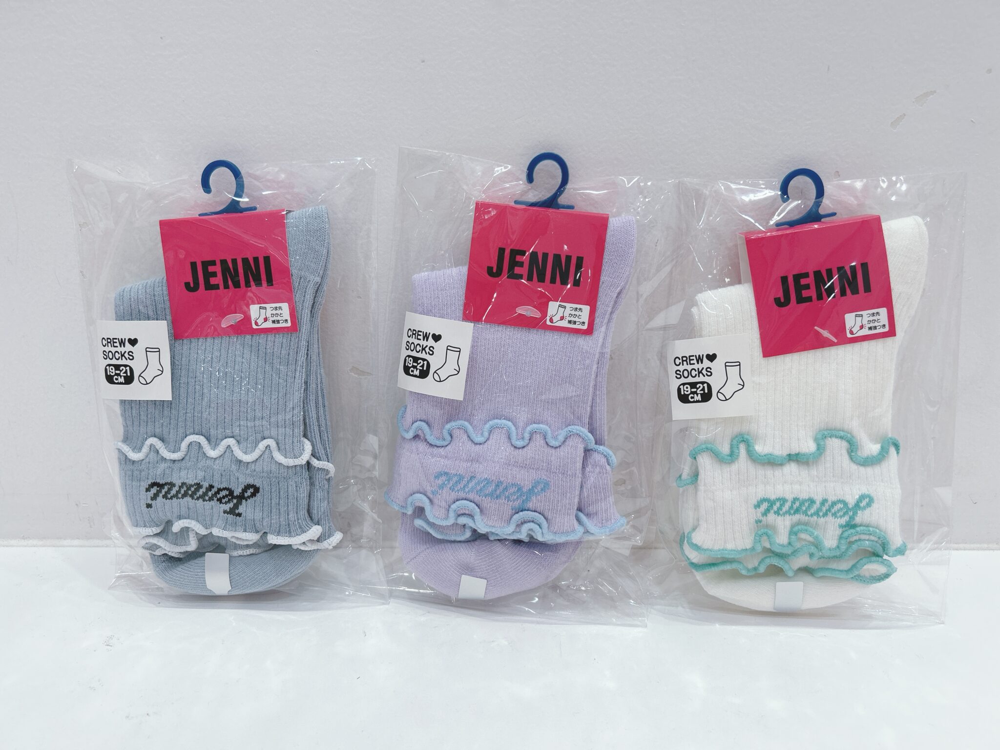♡新作ソックス紹介♡〜CREW SOCKS編～ - JENNI SHOP BLOG